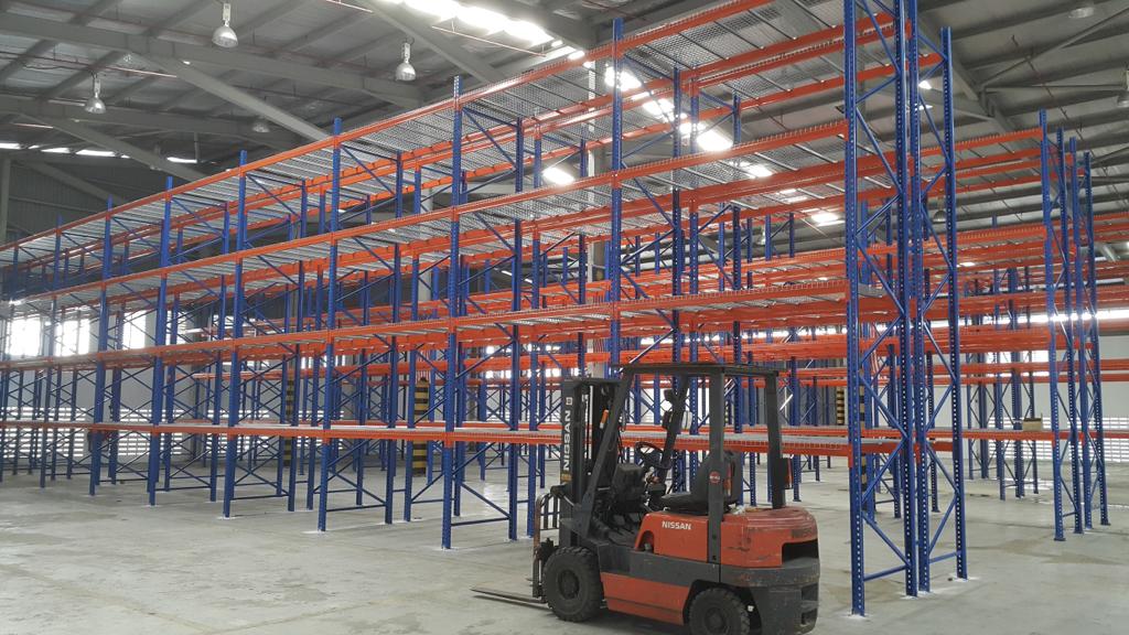 Wire Mesh Decking Selective Racking System