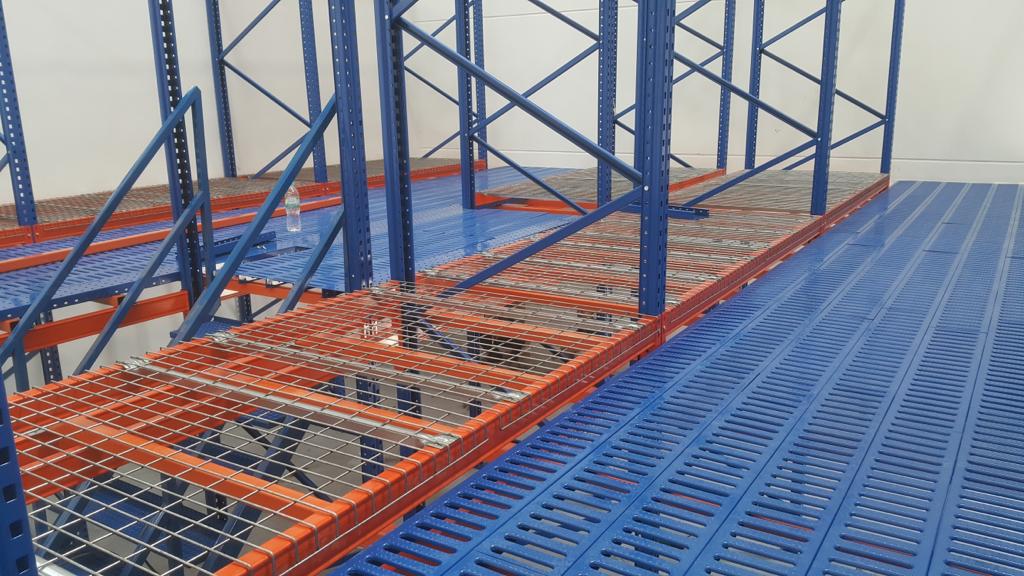 Racking Mezzanine Floor Top Cover With Steel Grating Supplier Malaysia ...