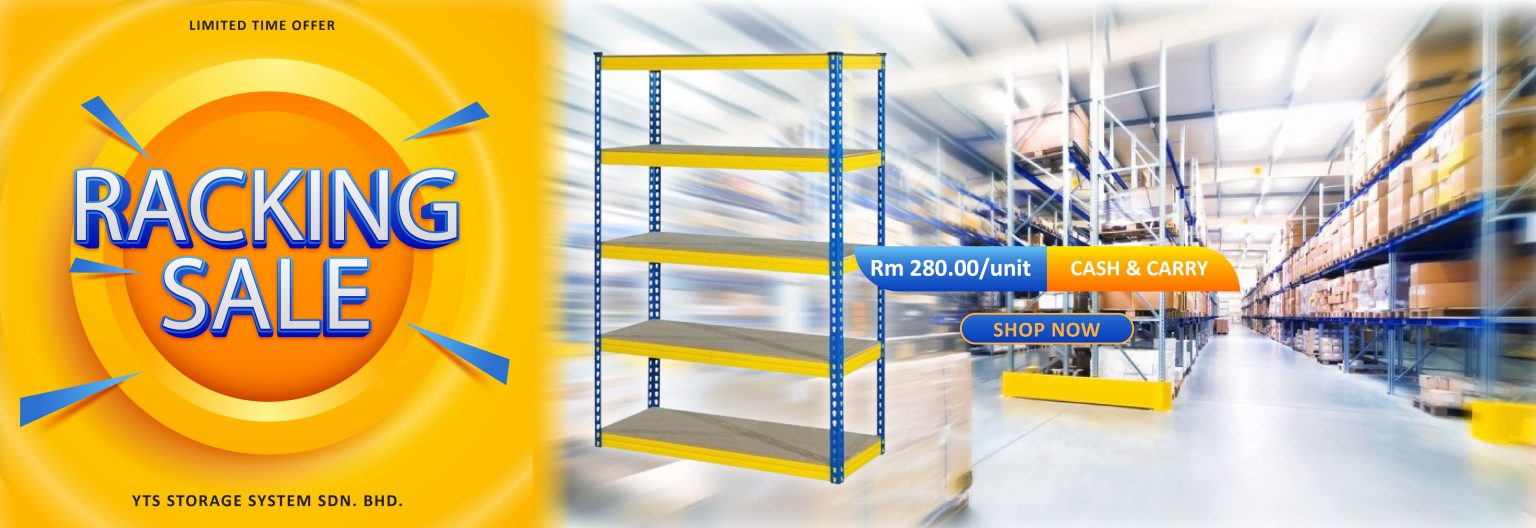 Industry Storage Racking System & Warehouse Pallet Racking Malaysia
